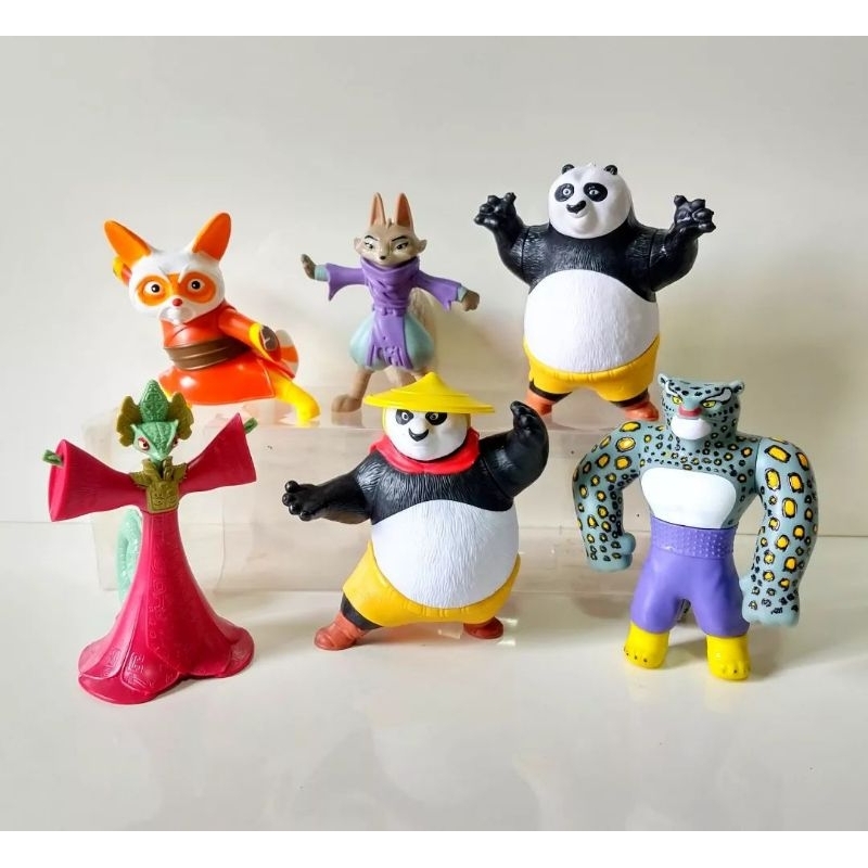 Boneco Kung Fu Panda (unidade) - Oficial BK 2024 | Shopee Brasil