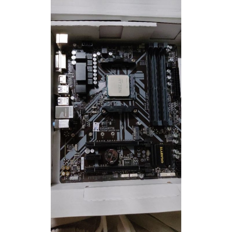 B450 + Ryzen 5 5500 Cooler 2fan Rgb GMRGB Kit Upgrade Pc Gamer Placa ...