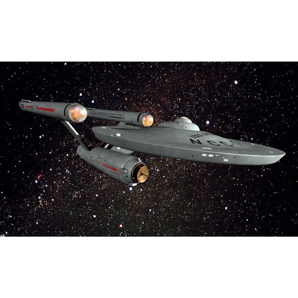 Poster - Uss Enterprise - Arte Decora - 33 Cm X 48 Cm | Shopee Brasil