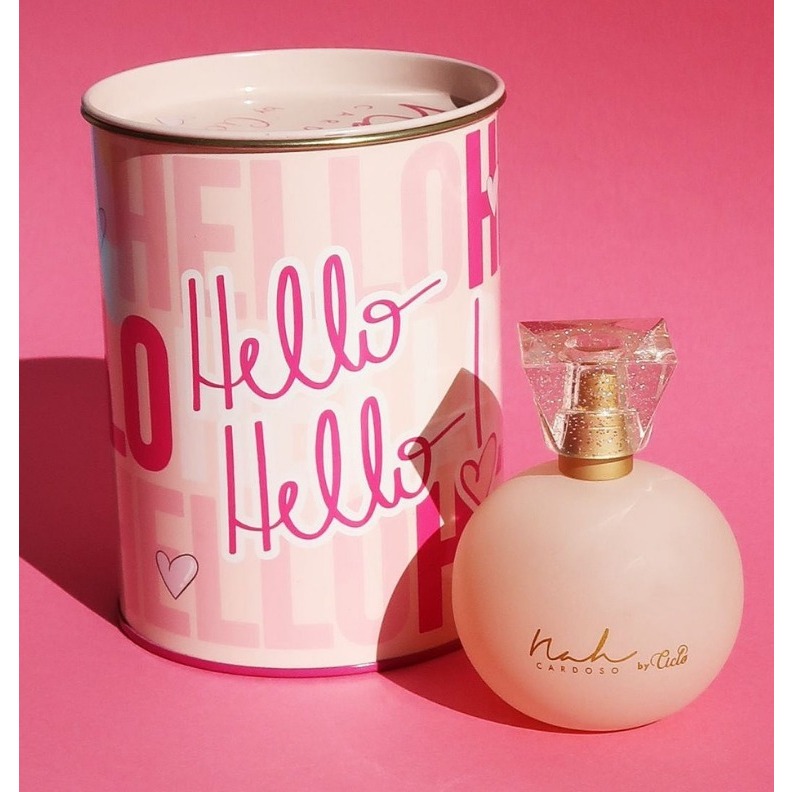 Perfume Feminino Hello Hello By Nah Cardoso Ciclo Cosméticos Lata ...