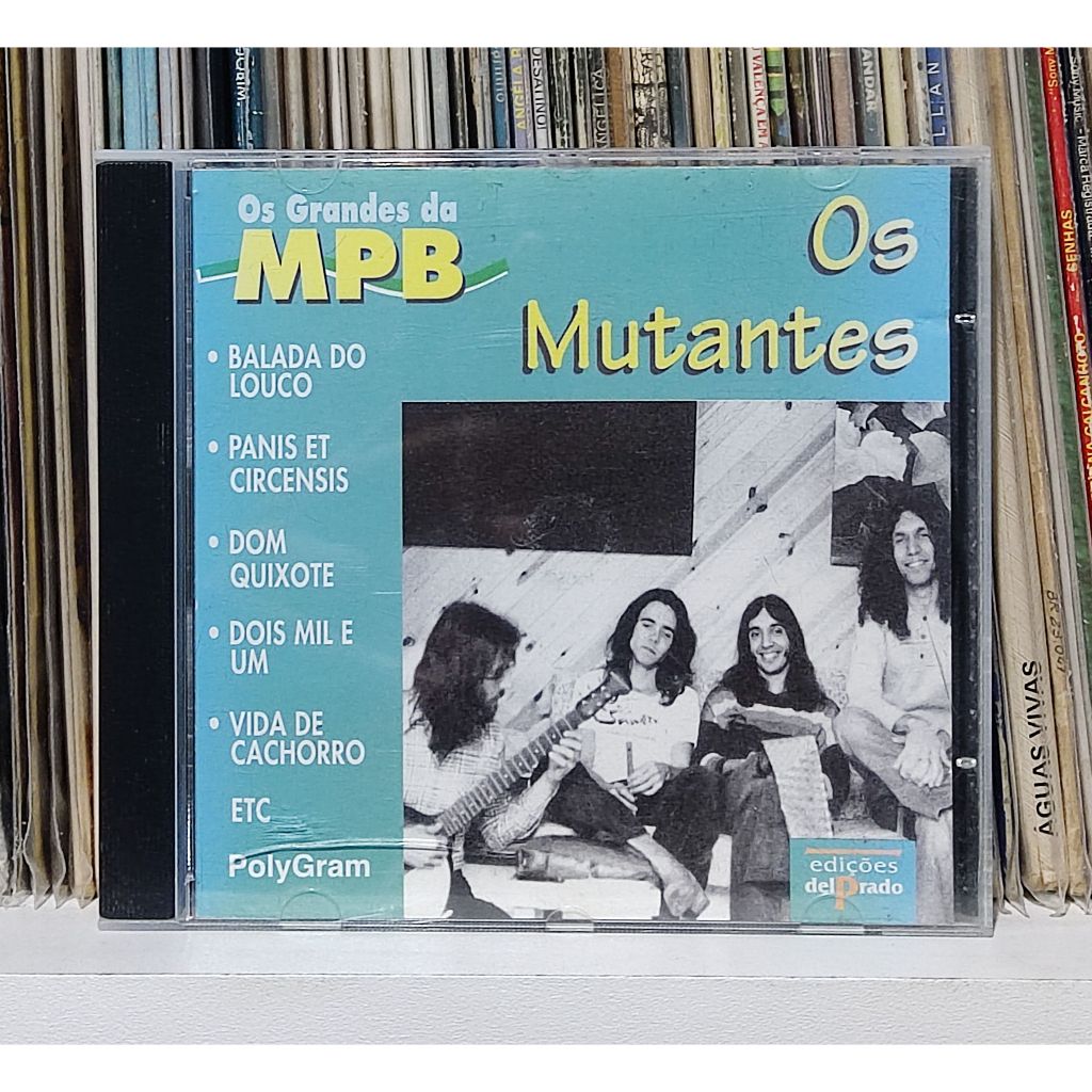 CD OS MUTANTES- OS GRANDES DA MPB- 1997- ORIGINAL | Shopee Brasil