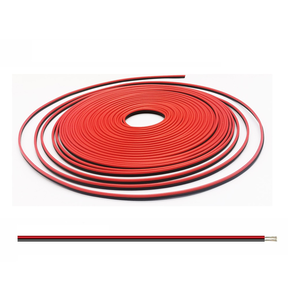 Fio Para Fita Led de Uma Cor 5050/3528 2 Vias 22AWG - 2 Metros | Shopee ...