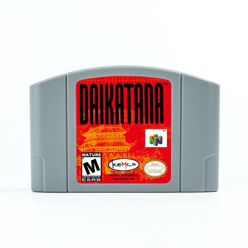 NINTENDO 64 - DAIKATANA | Shopee Brasil