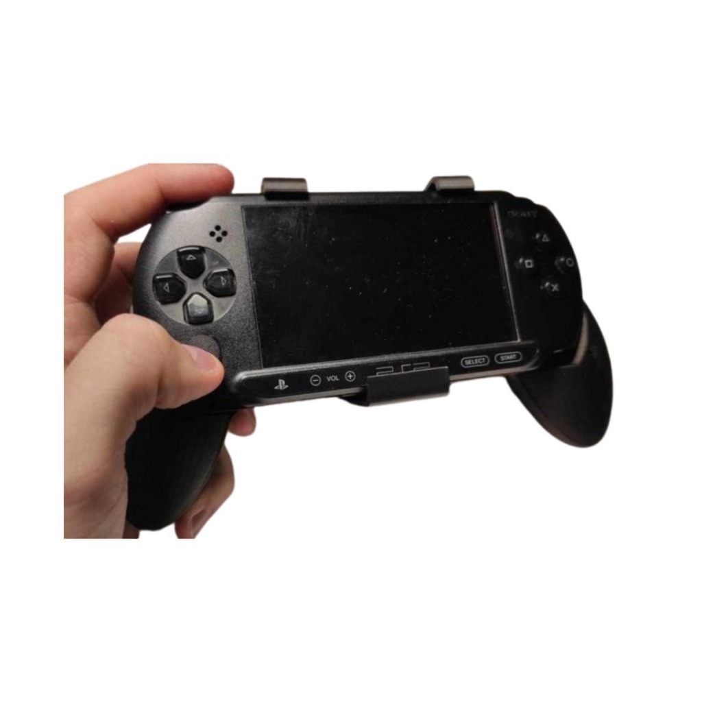 Grip Alpha de Mão Ergonômico Conforto Apoio Para PSP Street - Escorrega ...