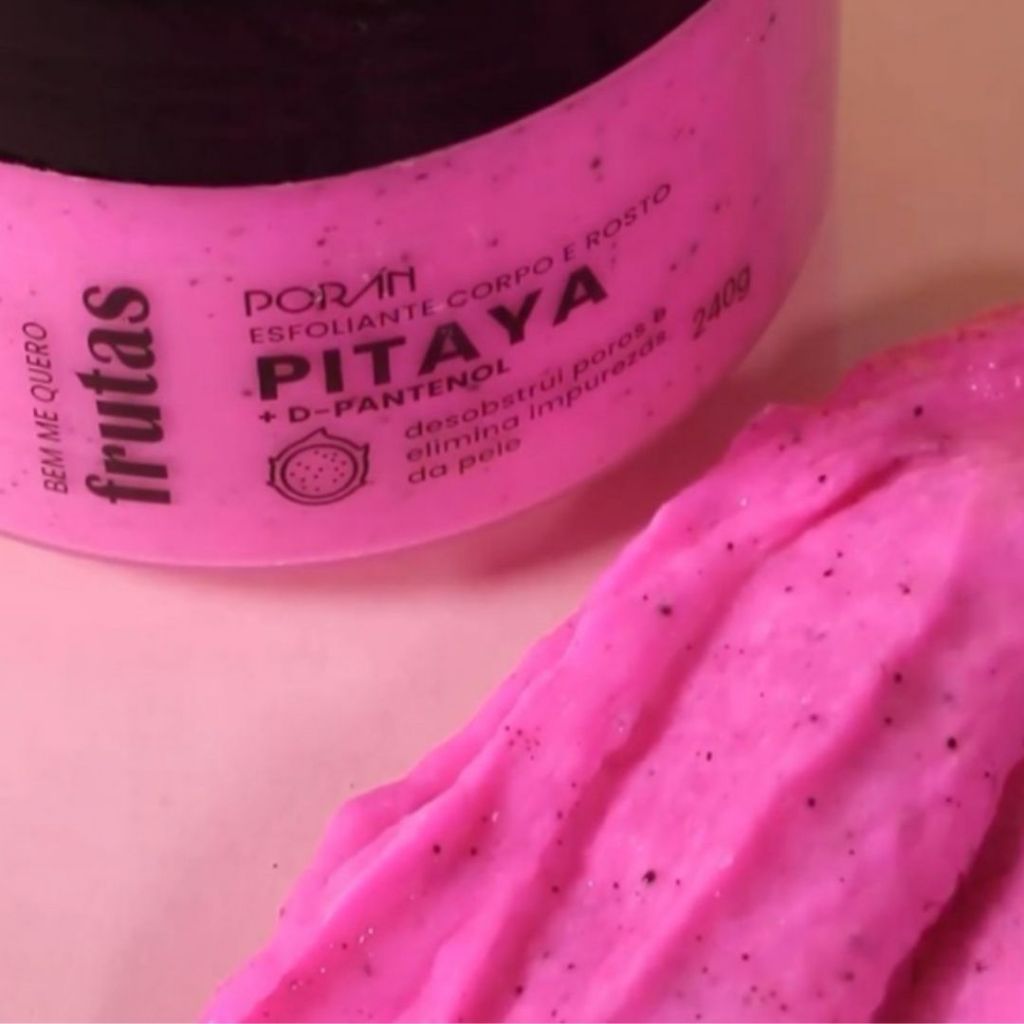 Esfoliante Corpo E Rosto Pitaya Porán 240g | Shopee Brasil