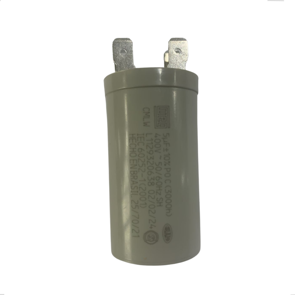 Capacitor Permanente 5uf 400v 3000h +-10% Centrifuga Wanke De 15kg entre outras Original - Weg ...