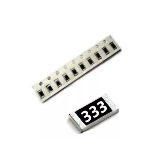 20 Peças 33k 333 Resistor Smd 0805 5% 33 K Ohms 2,0x1.2mm | Shopee Brasil