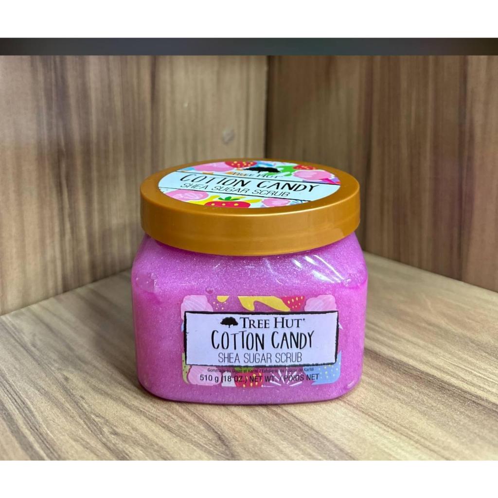 Tree Hut Cotton Candy Shea Sugar Scrub - Esfoliante 510g | Shopee Brasil