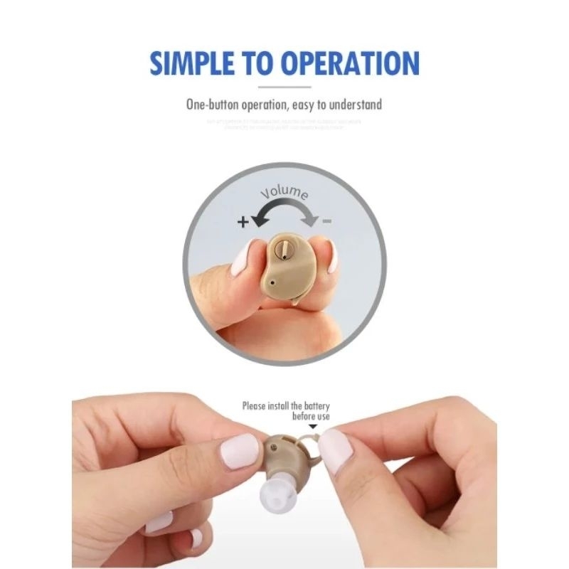 Aparelho auditivo para surdez amplificador auditivo digital para surdos ...