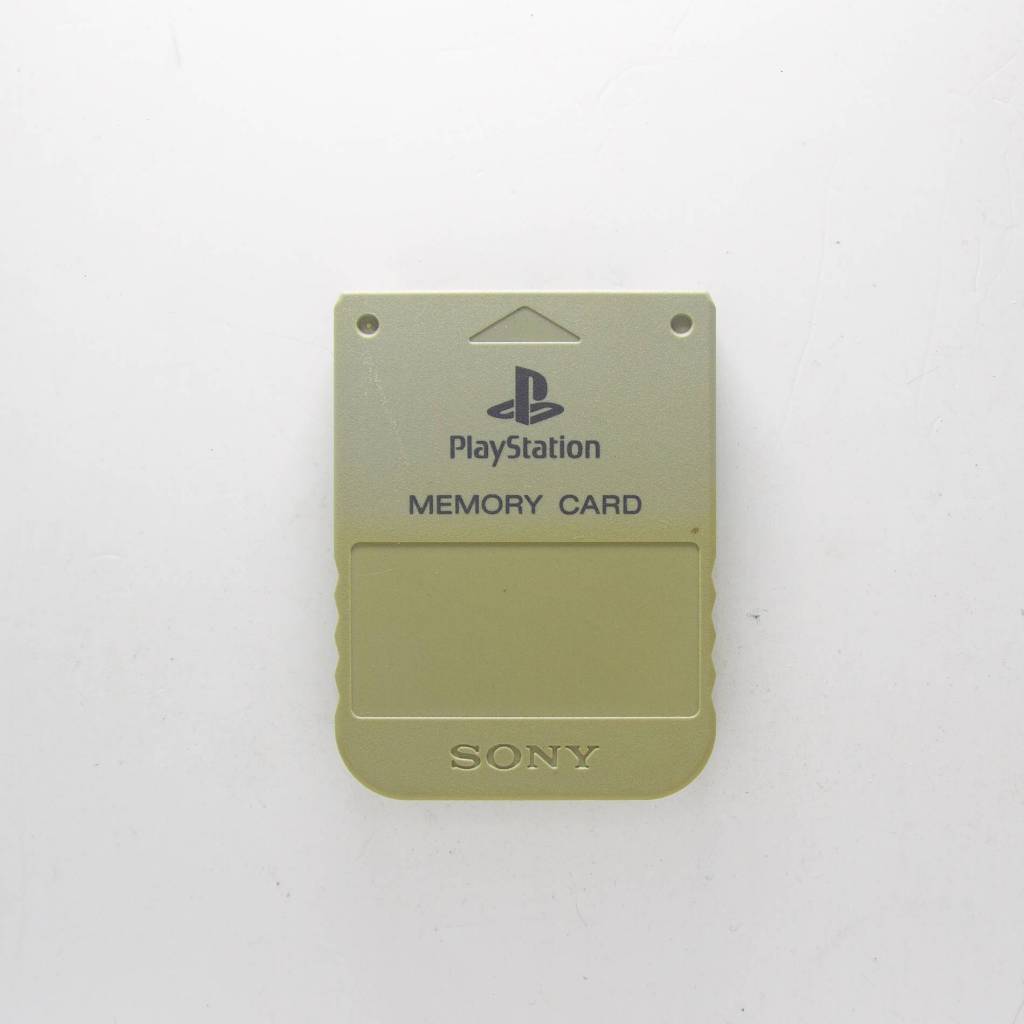 Memory Card PS1 (Playstation) Original | Shopee Brasil