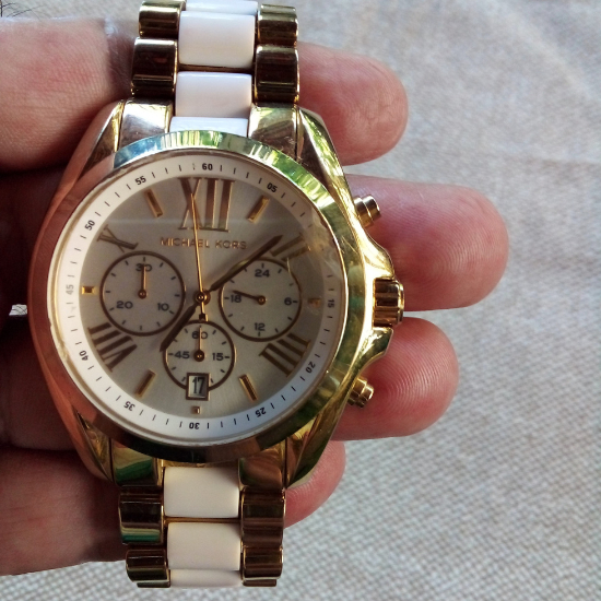 Relógio Feminino Michael Kors Mk5743 Bradshaw 100% Original Luxo Cor Da ...
