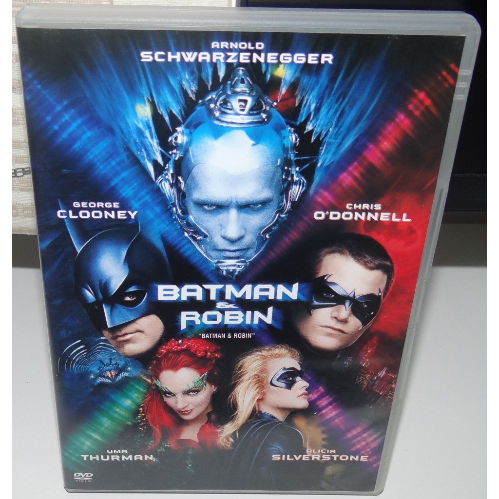 DVD Batman & Robin (Original) | Shopee Brasil