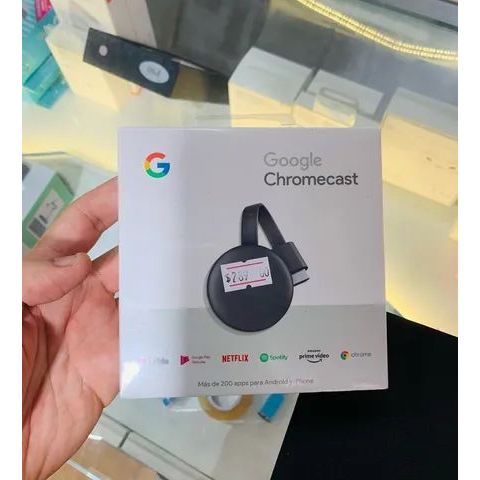 Google Chromecast 3 HD Original | Shopee Brasil