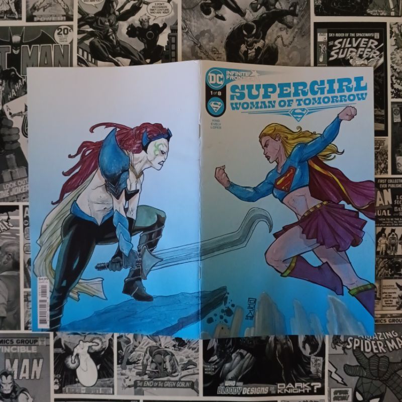 HQ - Supergirl: Woman Of Tomorrow #1 (BLANK COVER VARIANT MAURO FODRA) - QUADRINHOS ...