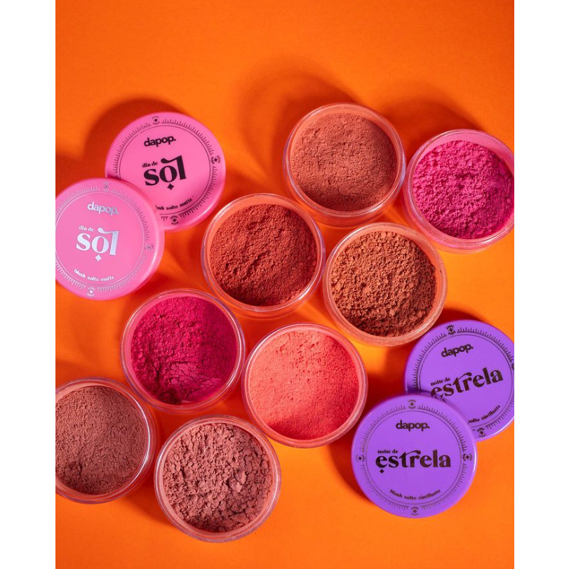BLUSH SOLTO MATTE DAPOP DIA DE SOL. 5g | Shopee Brasil