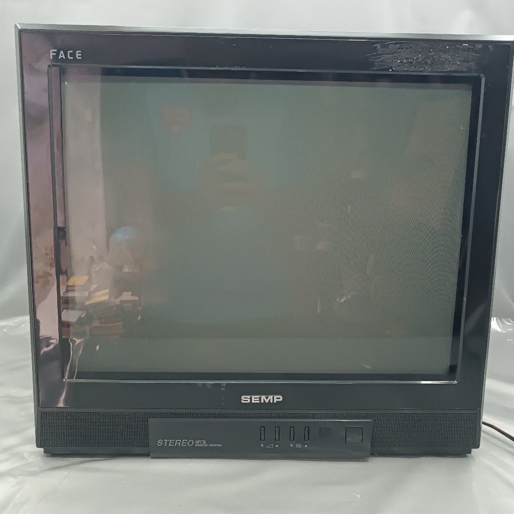 Tv Semp Face 21" Black piano (tubo veja) | Shopee Brasil