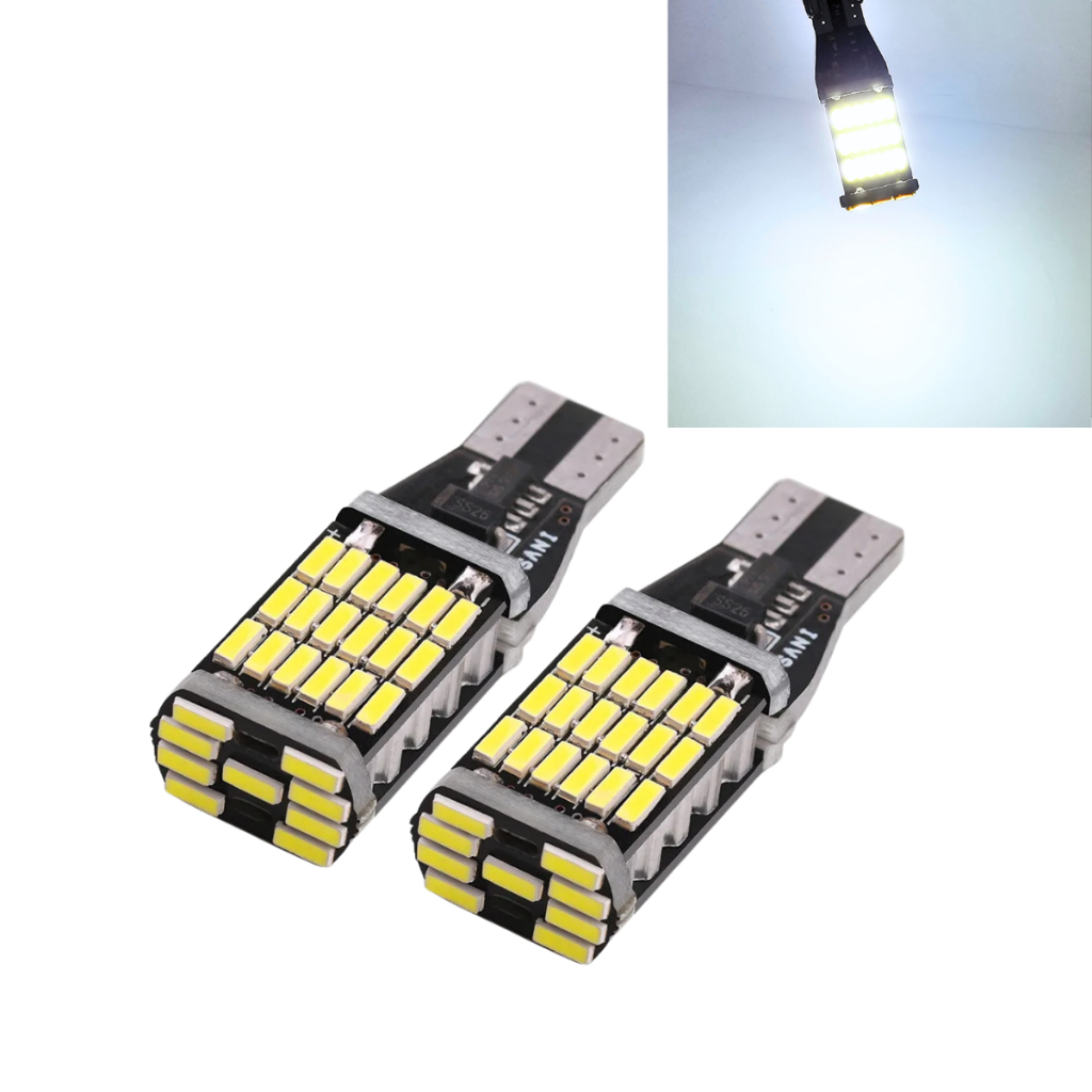 Lâmpada LED T15 Para Ré Luz de Estacionamento Pingão Xenon HB20 Civic Corolla 6500k | Shopee Brasil