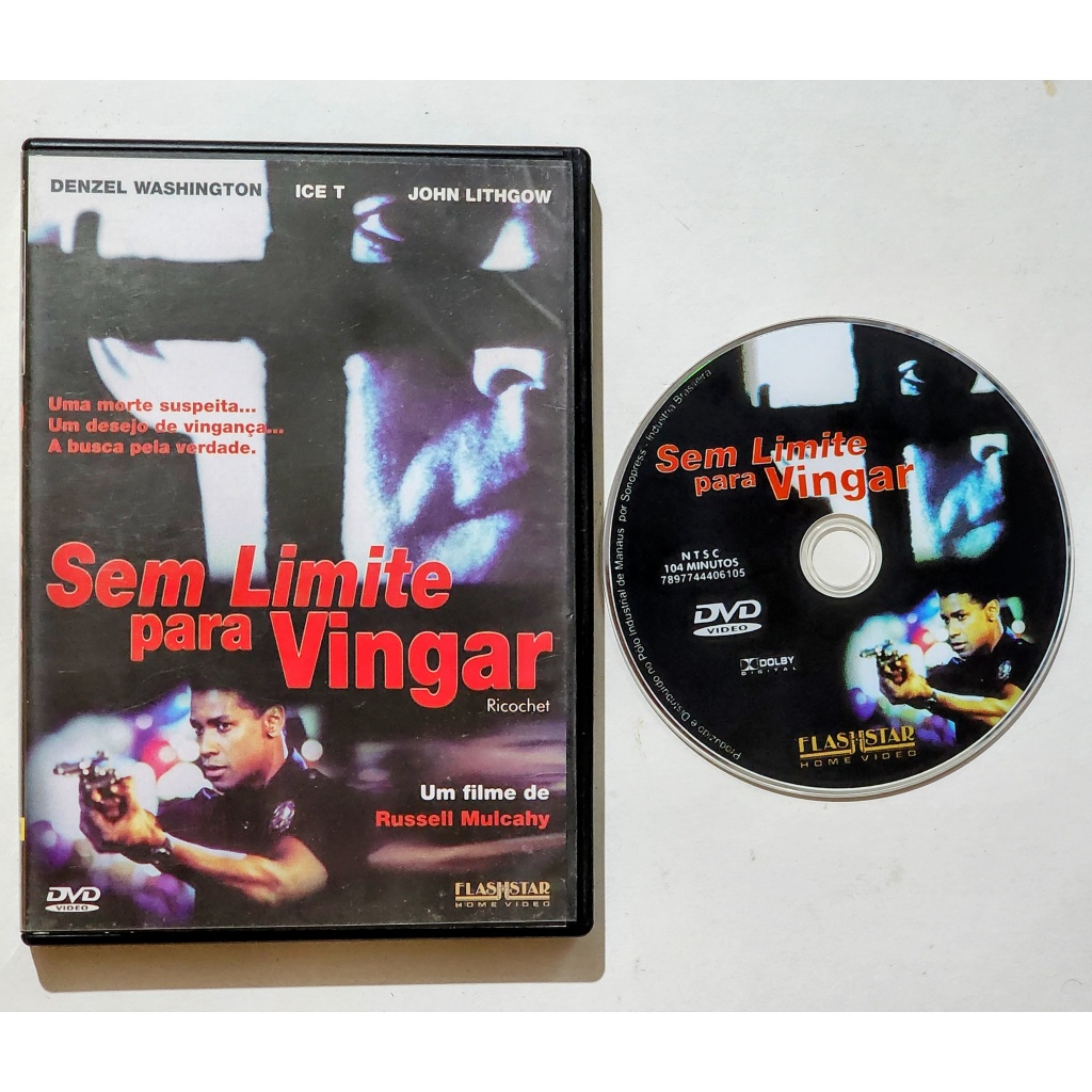 dvd sem limites para vingar original Denzel Washington | Shopee Brasil