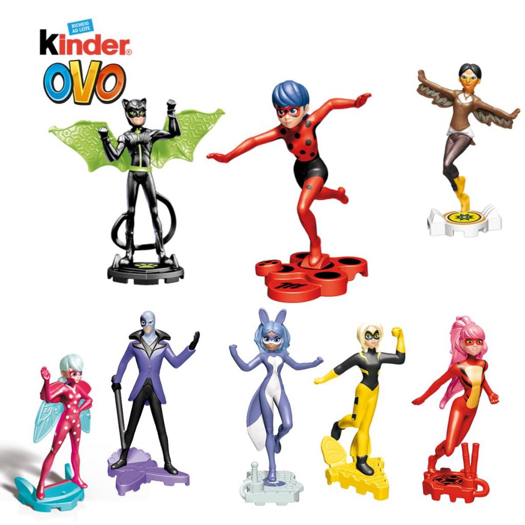 Kinder Ovo Miraculous World 2024 - Ladybug - Miraculo Personagens ...