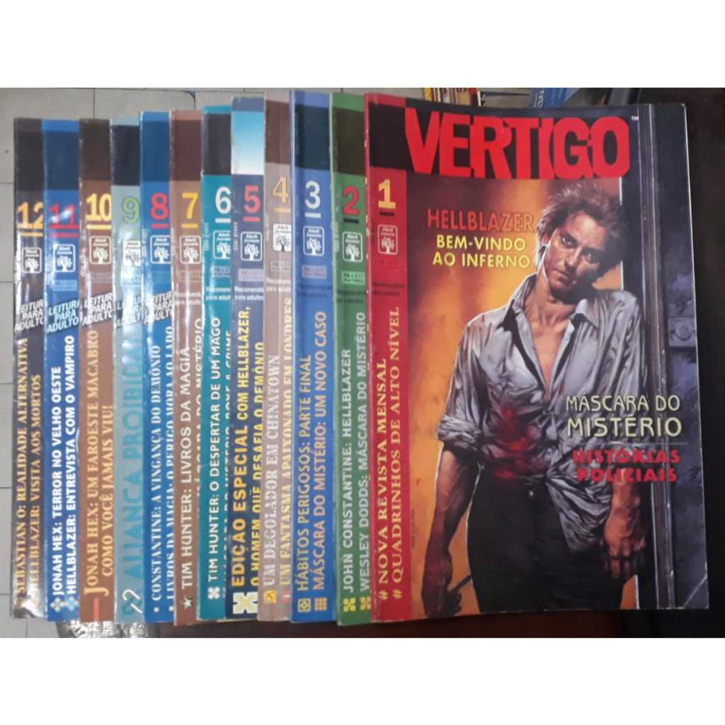 Vertigo (Completo 12 Volumes) | Shopee Brasil