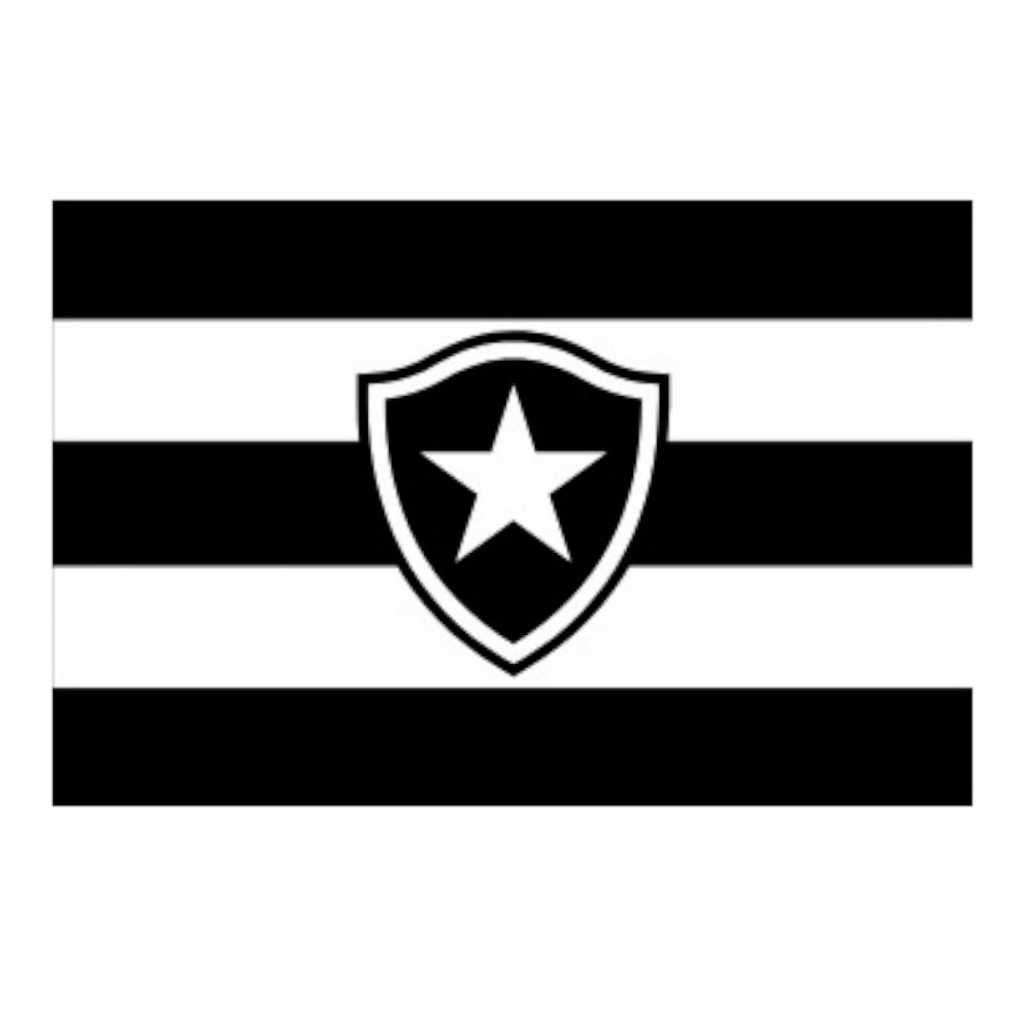Bandeira Botafogo Grande Listrada 150x 100 Tecido Sublimada | Shopee Brasil