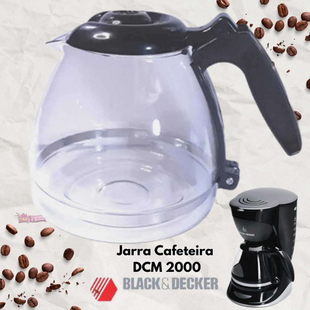 Jarra Cafeteira Black & Decker DCM 2000 - B&D | Shopee Brasil