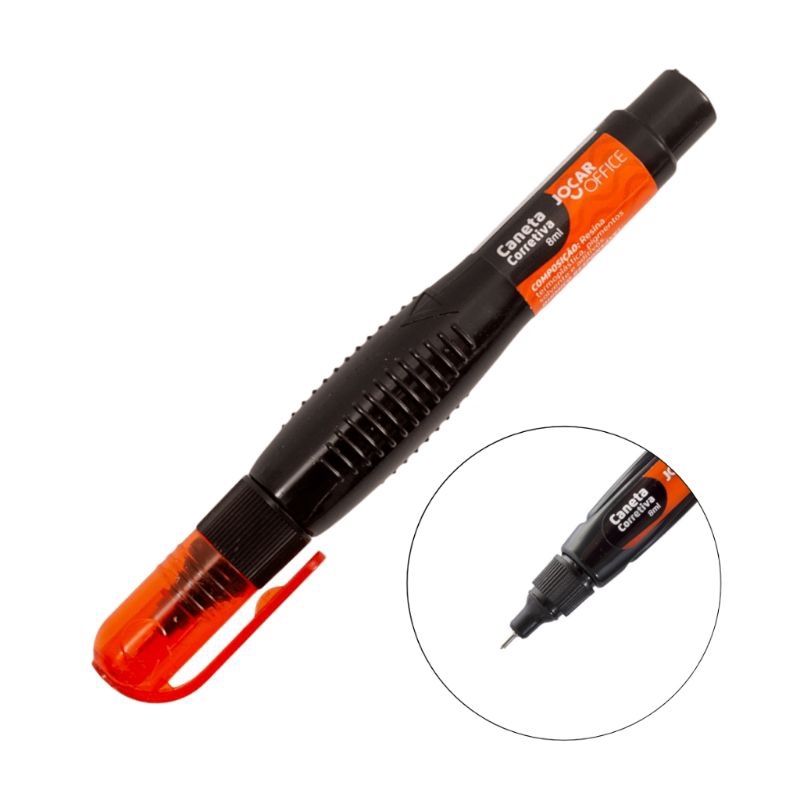 Caneta corretivo líquid paper Jocar Office 8Ml. | Shopee Brasil
