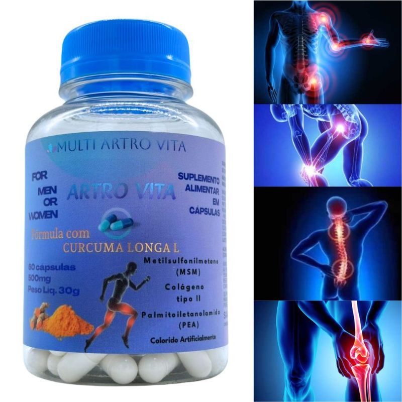 Artrox Plus 60 Caps Para Artrite e Artrose | Shopee Brasil