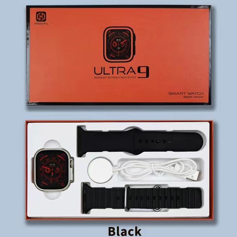 Relógio Ultra 9 2024 Novo Inteligente watch 9 Ultra Série 9 Bússola 2.2 ...