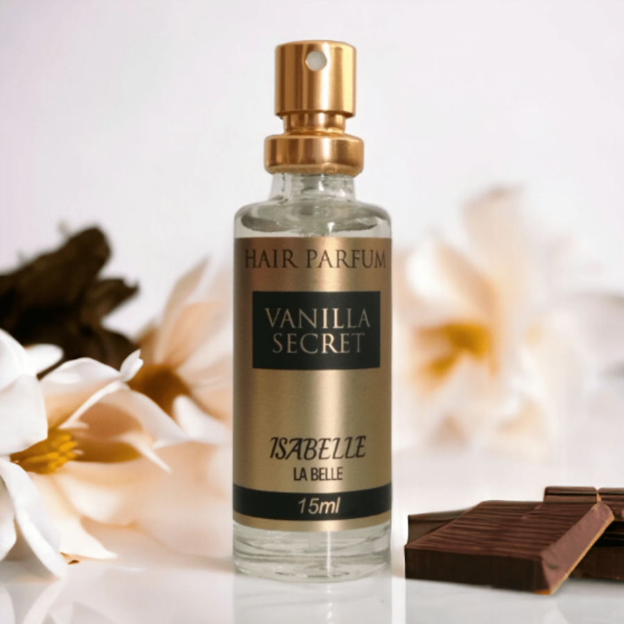 PERFUME PARA CABELO - VANILLA SECRET - ISABELLE LA BELLE - 15ML - HAIR ...