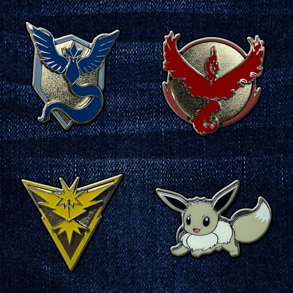 Pin Broche Pokémon Original em metal - Faz a Boa!