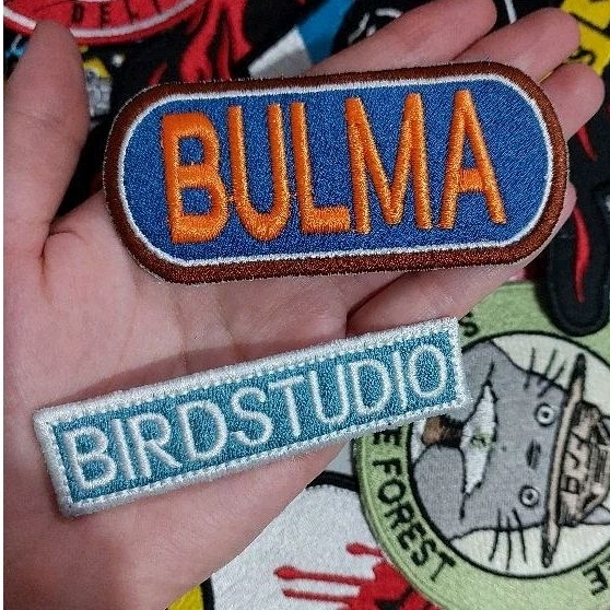 Patch bulma cosplay bordado termocolante | Shopee Brasil