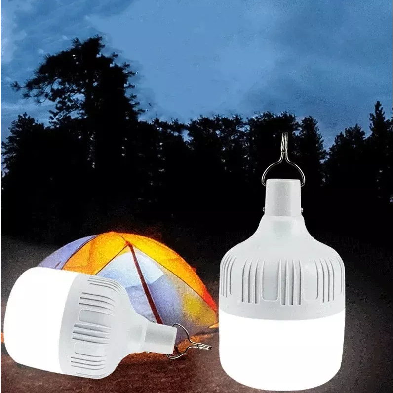 Lampada Luminaria Led Emergencia Recarregavel 80w | Shopee Brasil