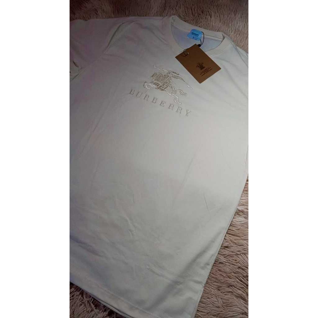 Camiseta Masculina Premium Grife Burberry London England bege | Shopee ...