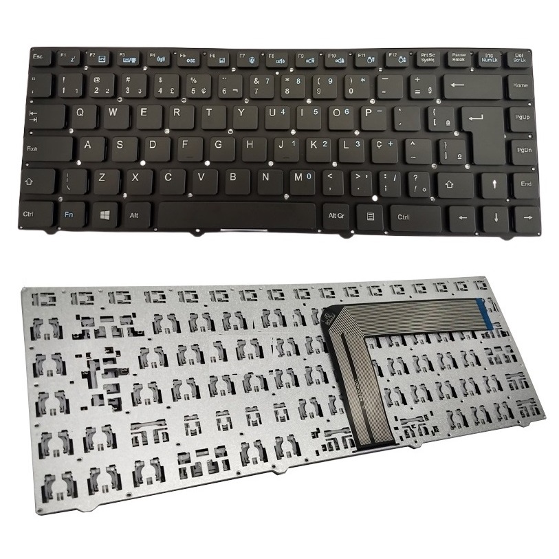Teclado Para Cce Win U25 Wm545b Mp-10f88pa-f51f | Shopee Brasil