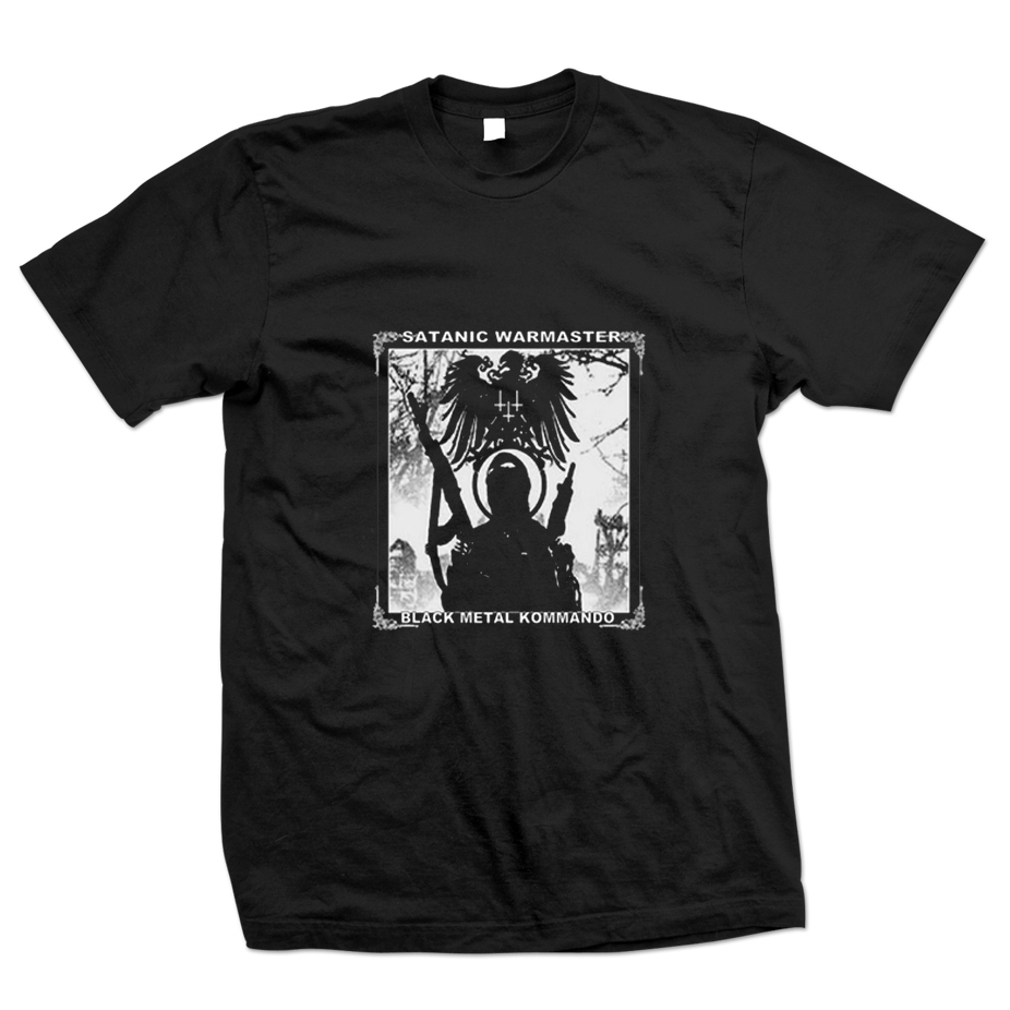 Camiseta Satanic Warmaster - Black Metal Kommando | Shopee Brasil