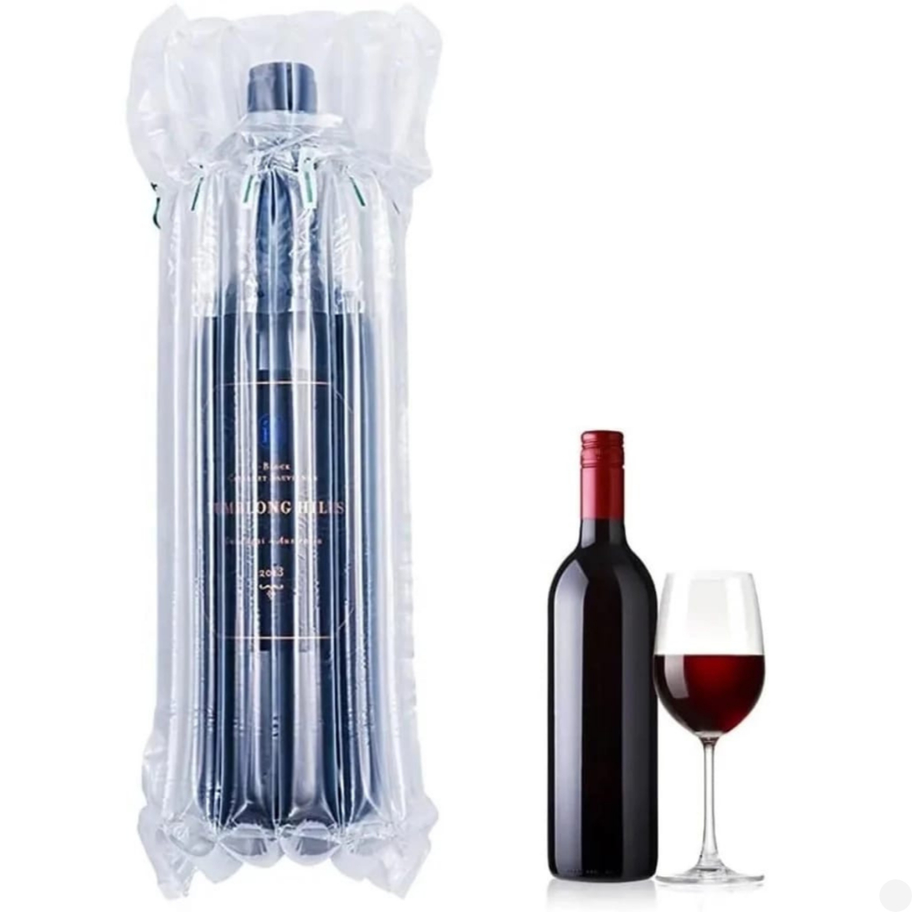 5 Embalagem inflável wine bag para transportar garrafa vinho bebidas em ...