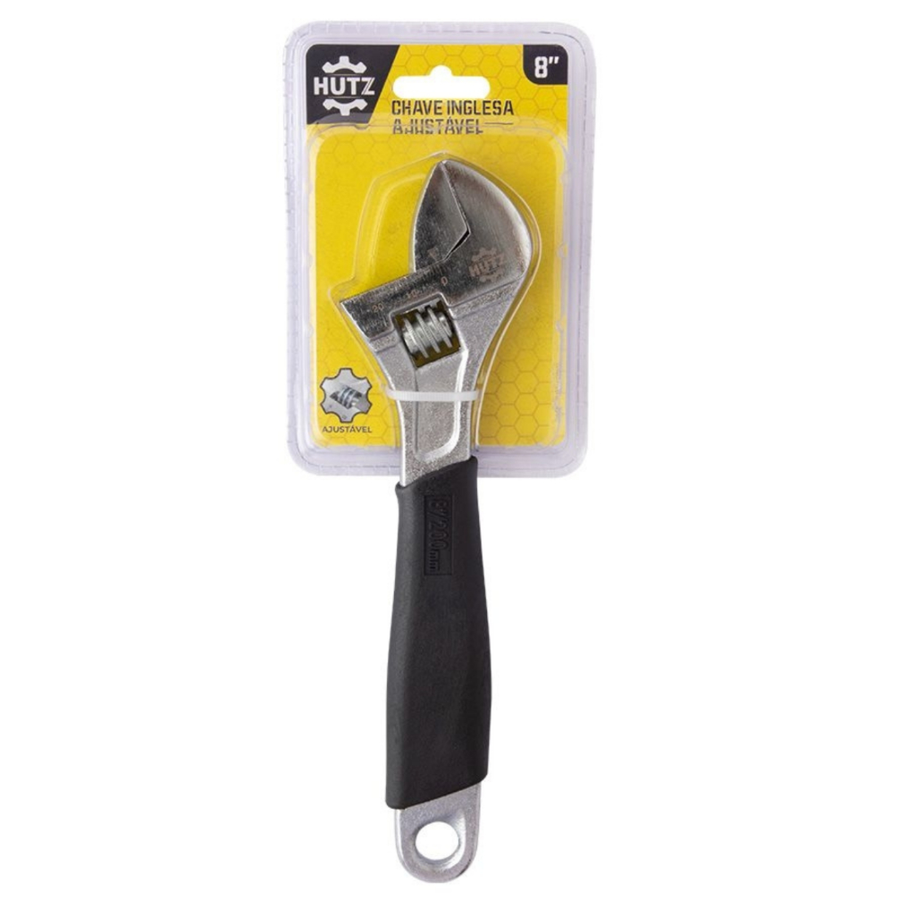 Chave Boca Inglesa Ajustável Cabo Isolado Vários Tamanhos: 6 8 10 e 12 ...