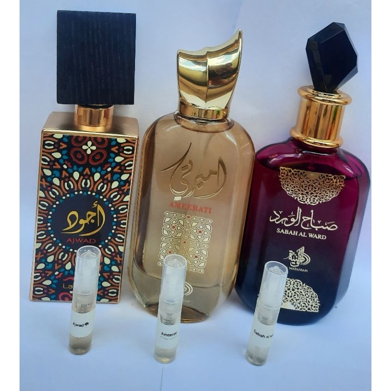 sabah al ward combo 3 fragrância | Shopee Brasil