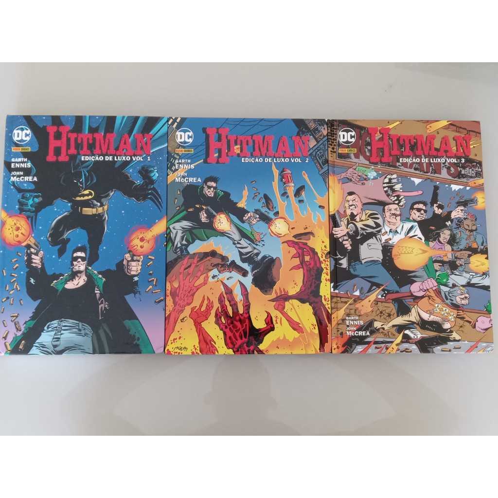 Hitman edição de luxo Vol 1, 2 e 3 | Shopee Brasil