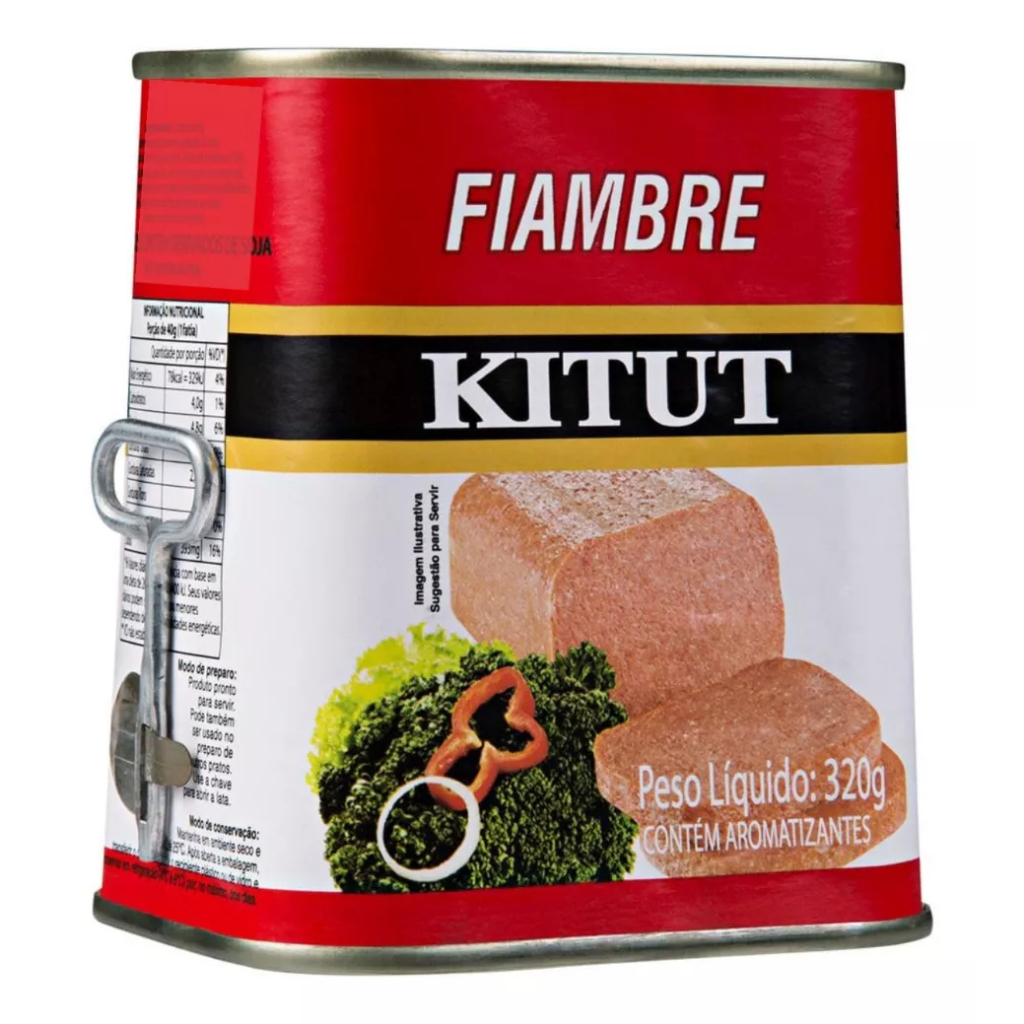 Kitut Fiambre Bovino Enlatado 320g | Shopee Brasil