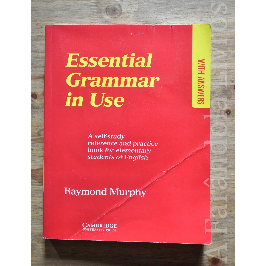Essential Grammar in use elementary students Cambridge Raymond Murphy ...