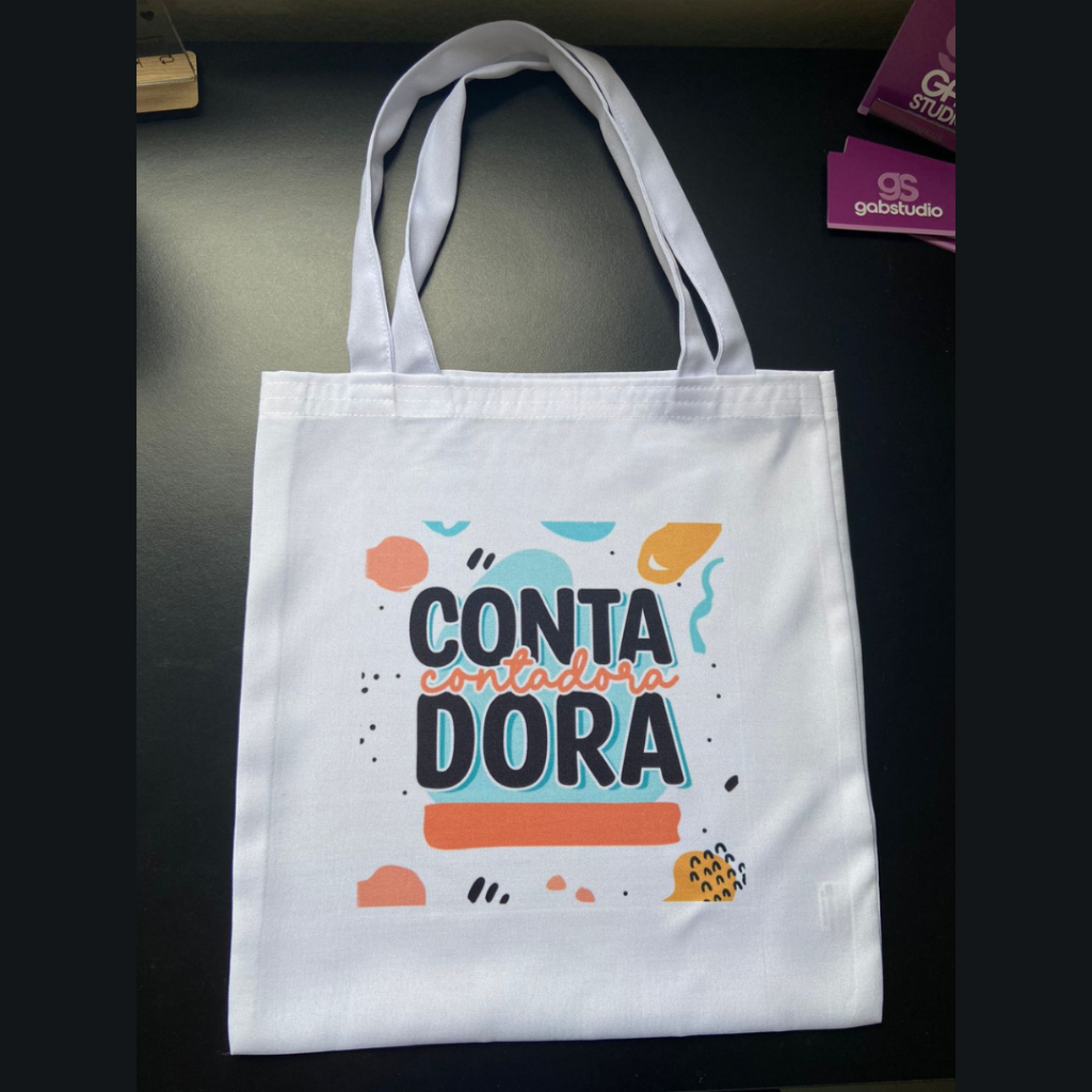 Sacola/Bolsa Ecobag Profissões | Shopee Brasil
