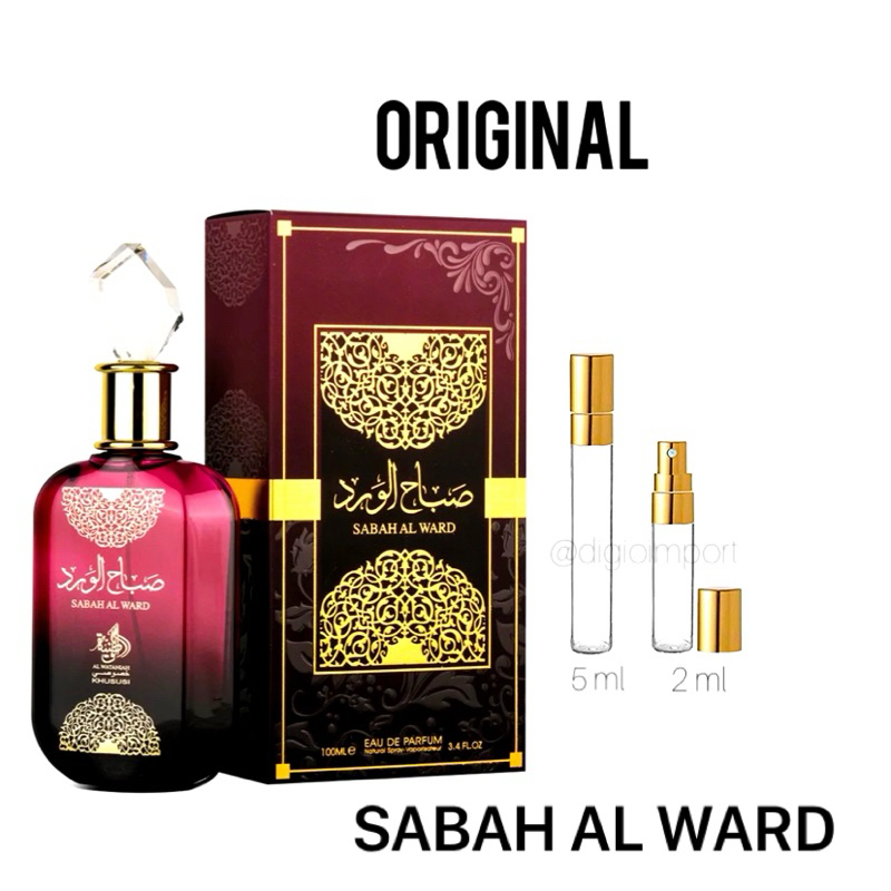 Sabah Al Ward 2ml e 5ml | Shopee Brasil