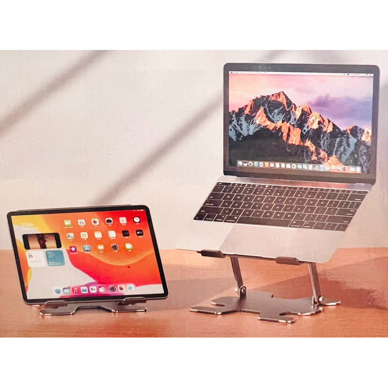 Suporte Notebook 14’’ 15’’ 15.6’’ 17’’ Alumínio Estabilizado Ajustavel ...
