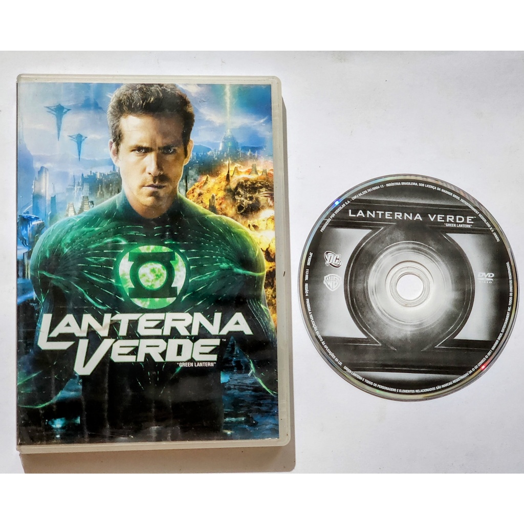 dvd lanterna verde original Ryan Reynolds | Shopee Brasil