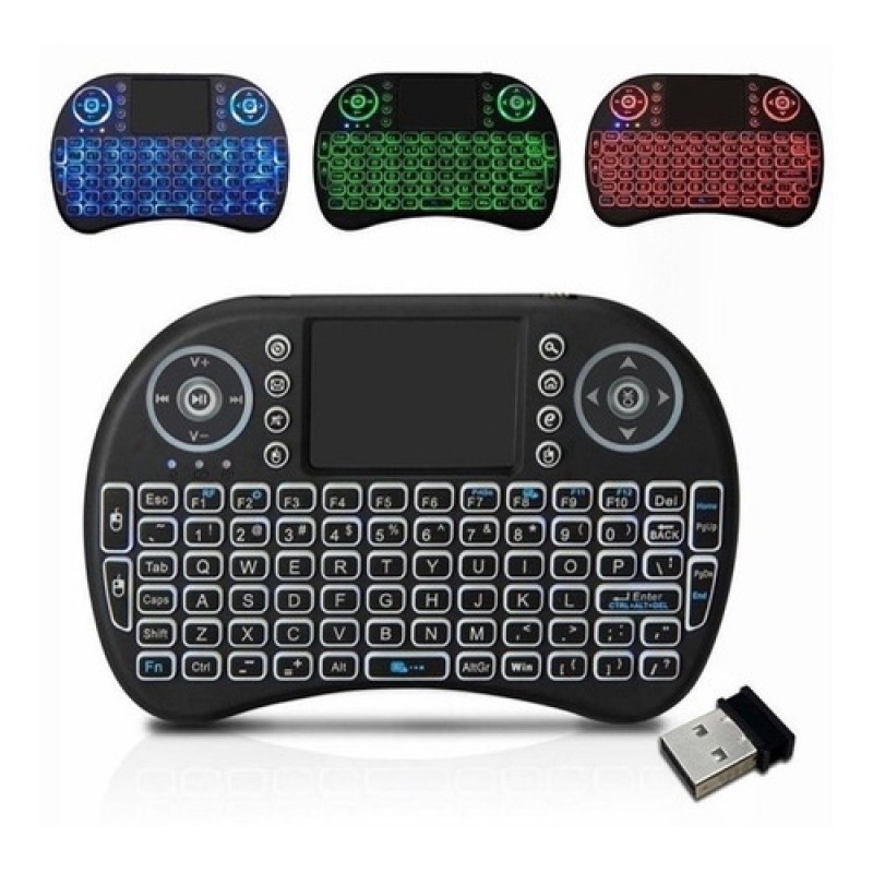 CONTROLE MINI TECLADO COM MOUSE TOUCHPAD KA-1118 ANATEL | Shopee Brasil