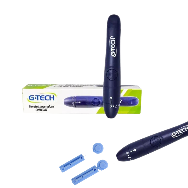 Caneta lancetadora G-tech | Shopee Brasil