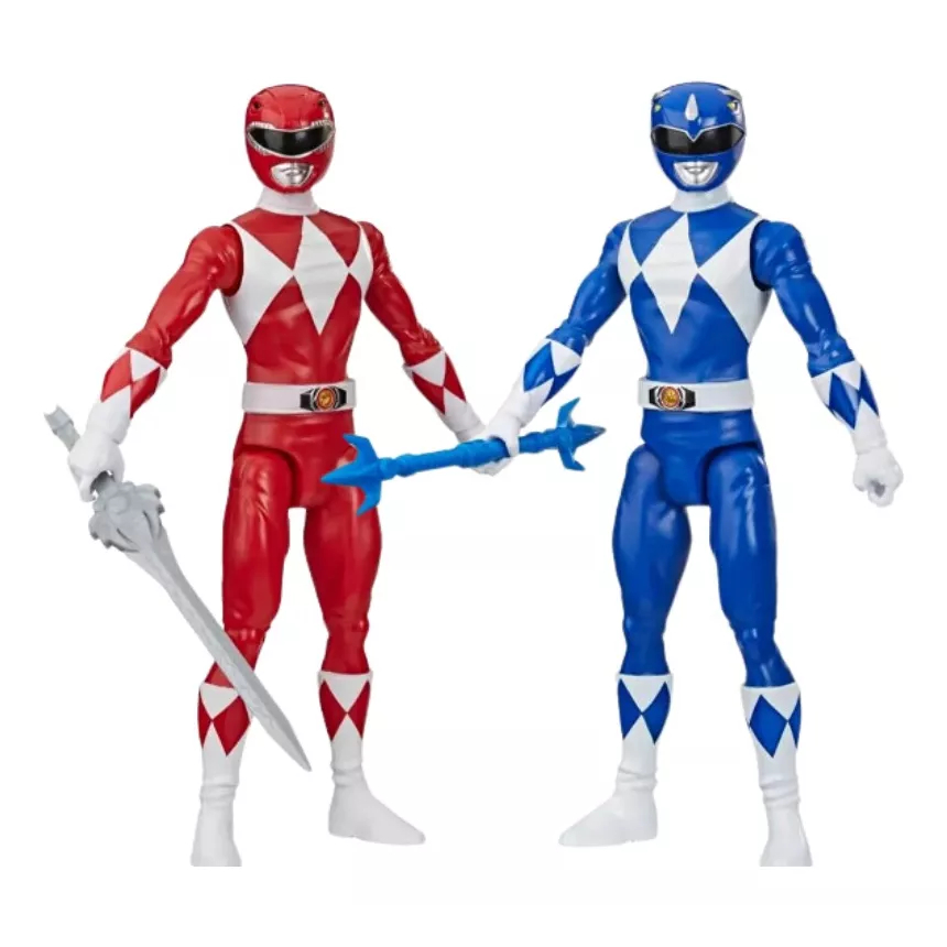 Power Rangers Mighty Morphin Blue Ranger / Red Ranger - Ranger Vermelho ...