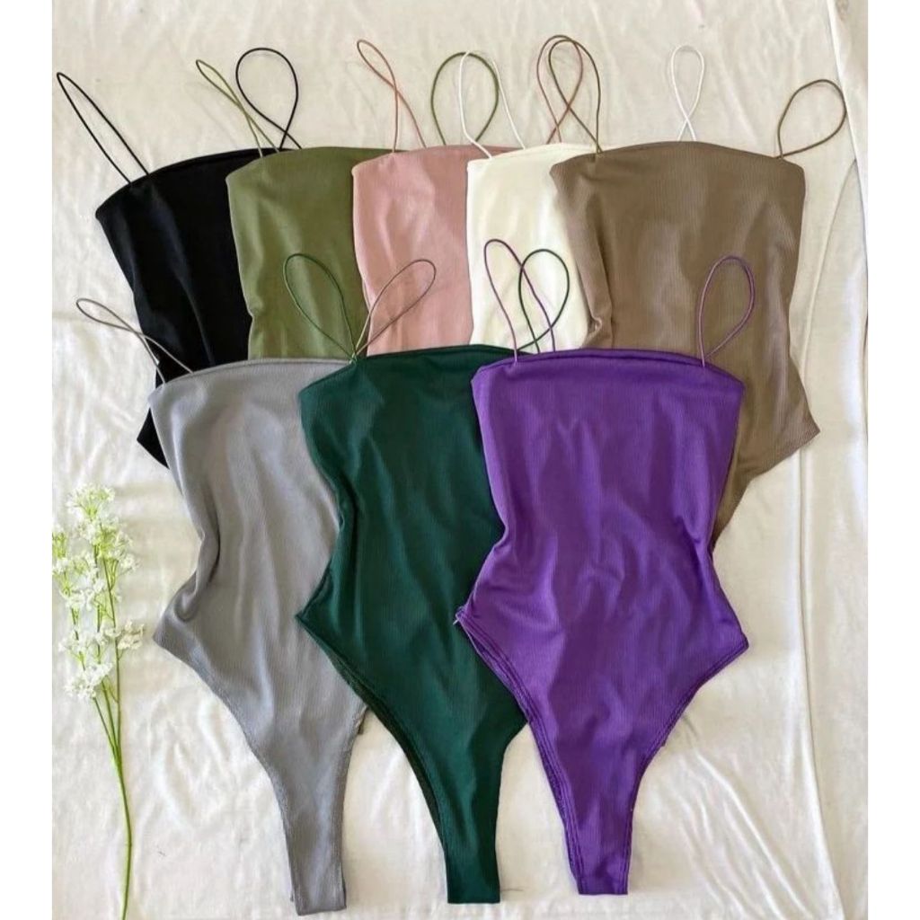 Body Feminino Suplex Alça Fina Forrado Alcinha Fina Premium | Shopee Brasil